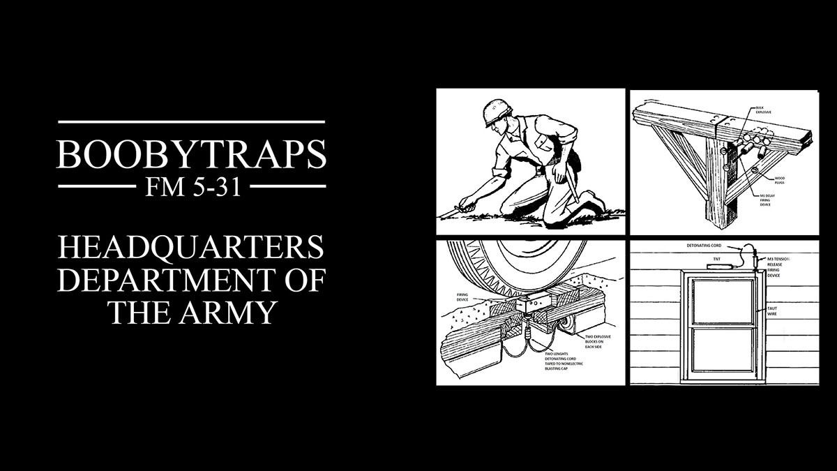 Booby Traps FM 5-31 Book Review - Prepper Press