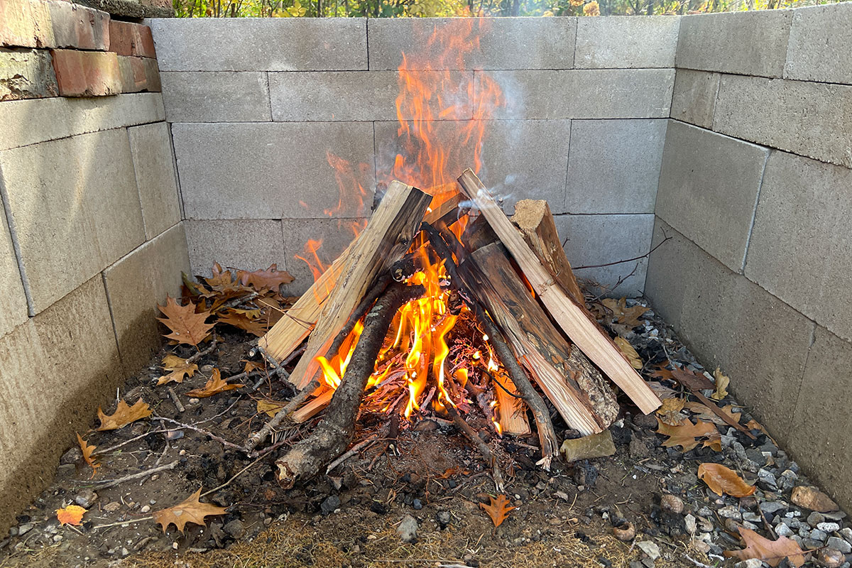 How to Build a Teepee Fire - Easiest Campfire - Prepper Press